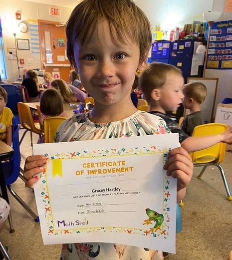 Celebrate Student Success with Math Shelf Certificates!