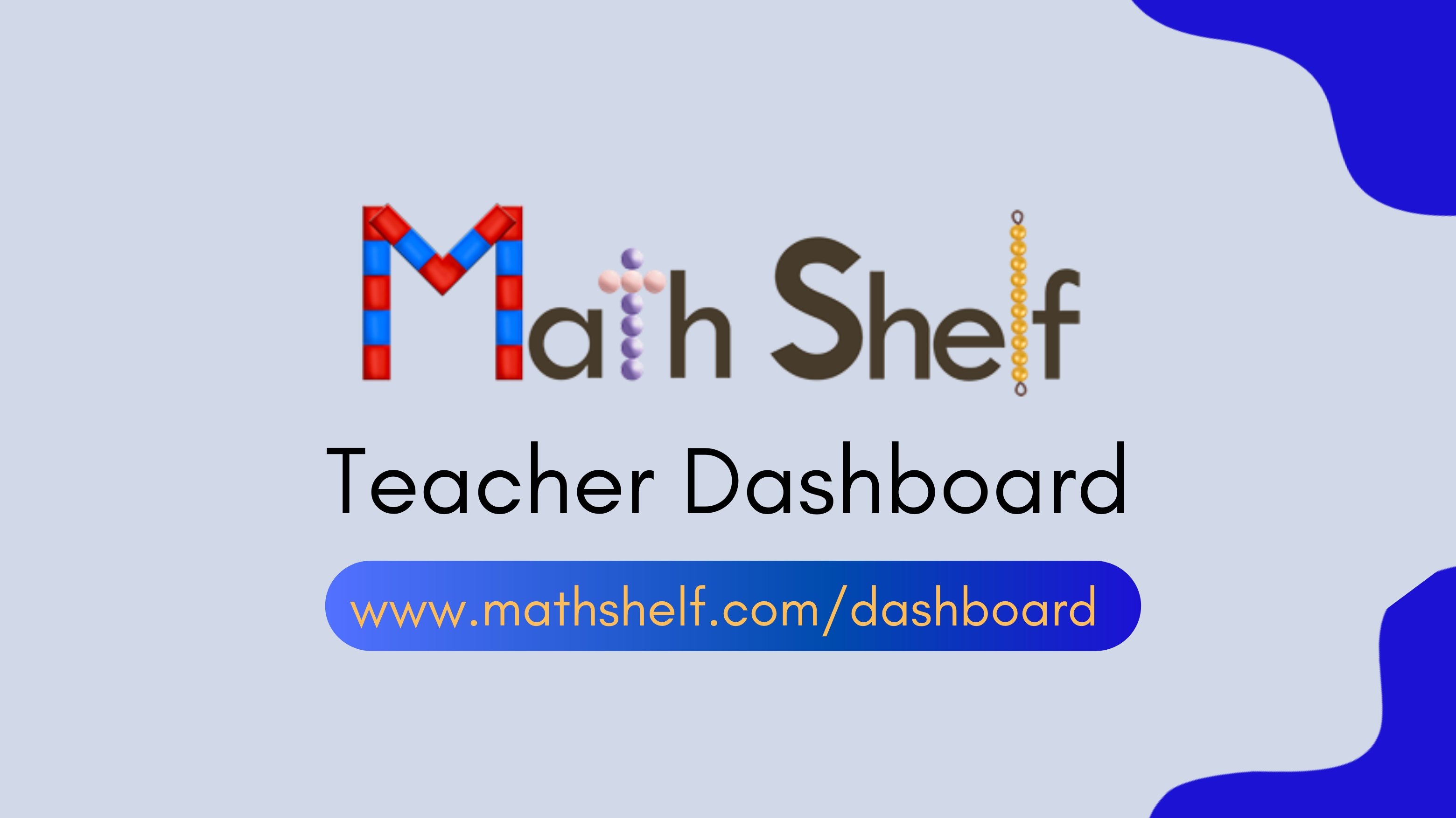 Math Shelf Online Training Getting Started